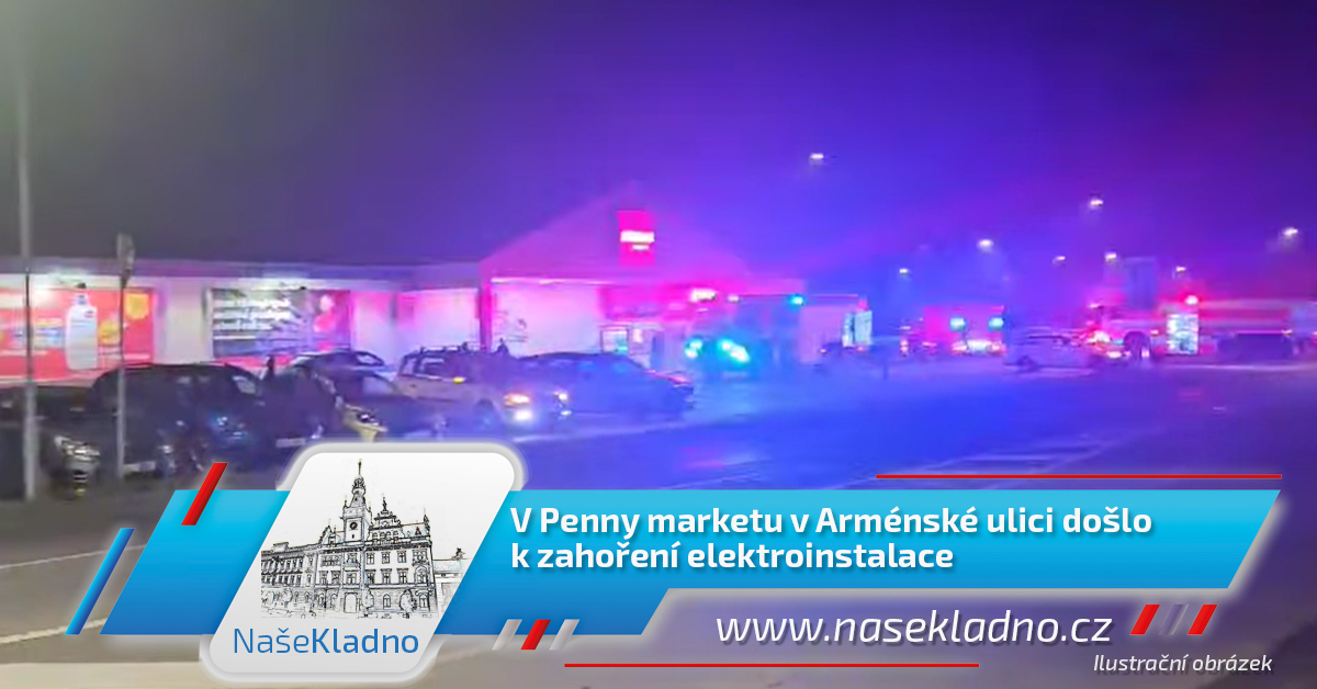 Zákazníky v Penny marketu v Arménské ulici vyděsil protipožární alarm ...