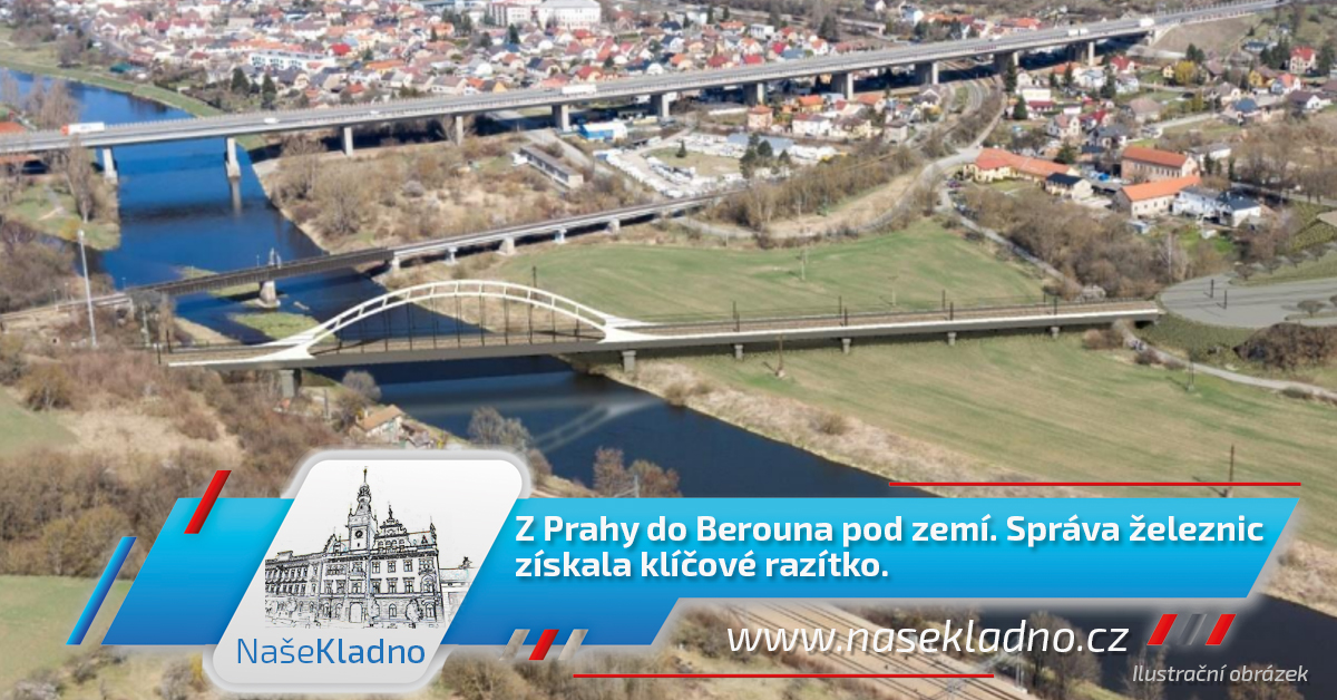 Z Prahy do Berouna pod zemí. Správa železnic získala klíčové razítko ...