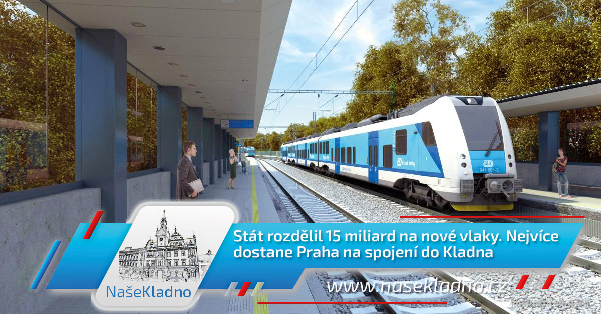 Stát rozdělil 15 miliard na nové vlaky. Nejvíce dostane Praha na ...